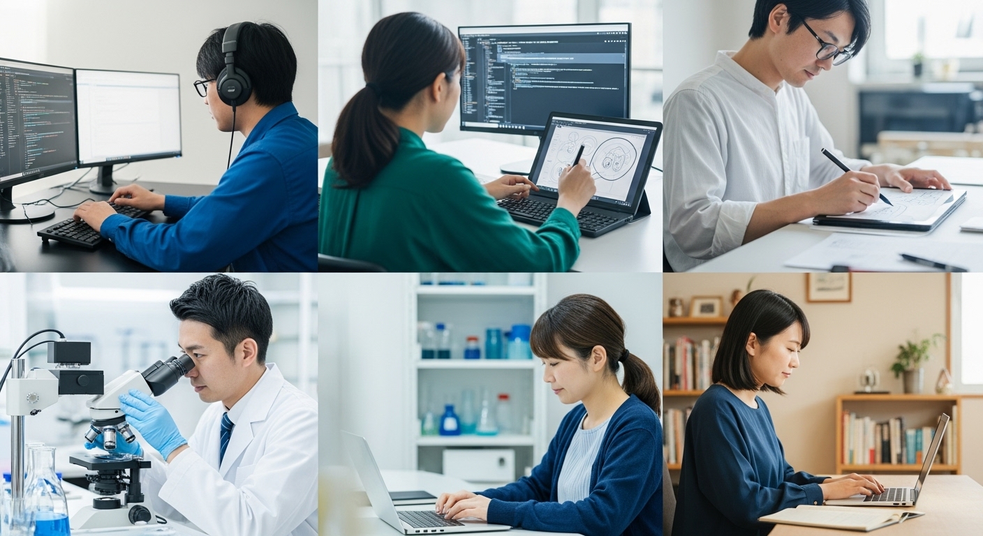 ASDとADHD併発者の適職ガイド｜”複合する特性”を活かす仕事の見つけ方 | 就労移行支援の保健室